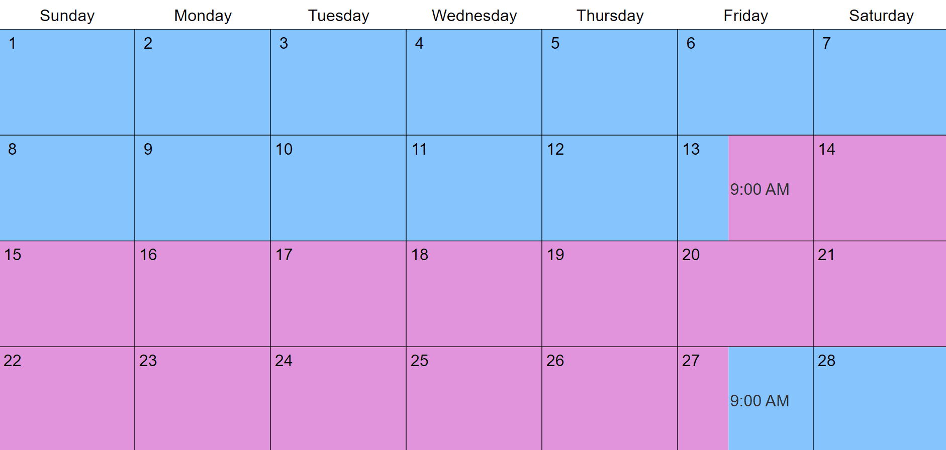 Joint Custody Schedules Which 50 50 Schedule Is The Best 53 OFF
