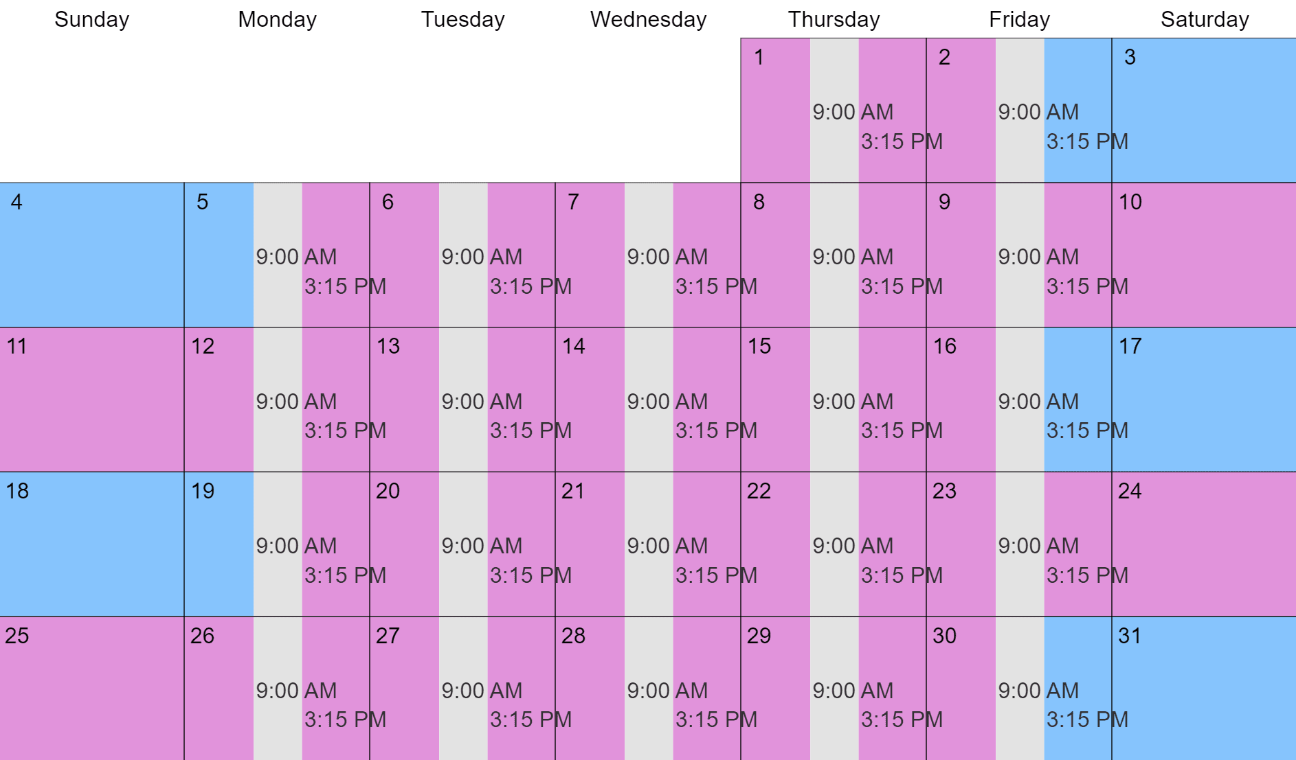 Calendar Sep 2021 Standard Possession Texas Custody Calendar 2021